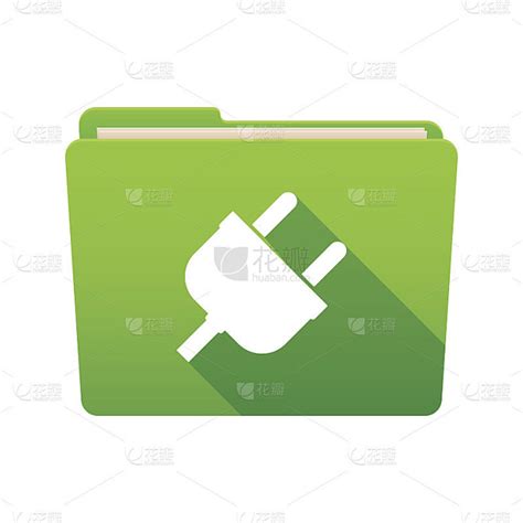 文件夹图标与插头