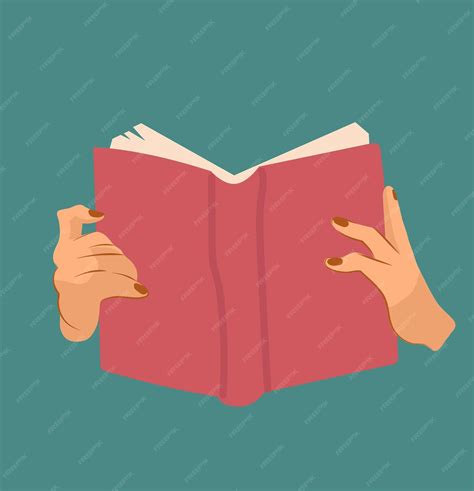 열린 책을 들고 있는 인간의 손에 대한 벡터 삽화 학교 교육 문해력의 날로 돌아갑니다 책 프리미엄 벡터