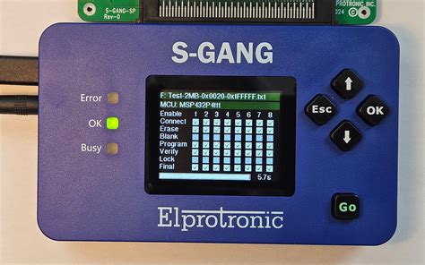 S Gang Standalone Gang Programmer