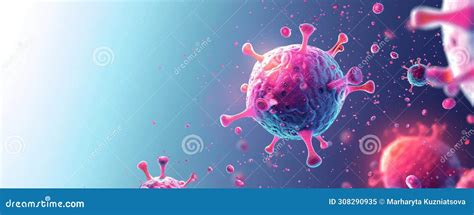 Tumor Microenvironment Background With Cancer Cells T Cells Nanoparticles Molecules And Blood