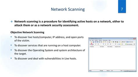 Scanning And Enumeration In Cyber Securitypptx Operating Systems Computer Software And