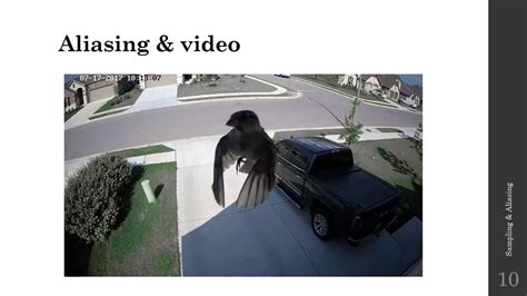 Lecture 8 Sampling And Aliasing Youtube