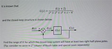 solved it is known that g s s4 s3 s2 s−4′k s 2 and the