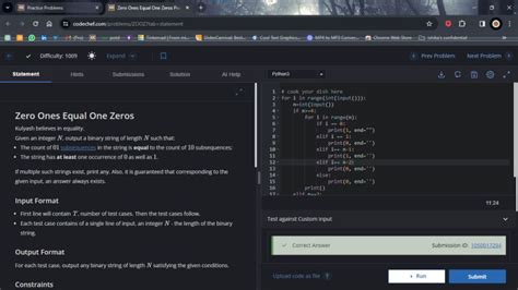 Codechef Codingchallenge Pythoncoding Keepcoding Day11 Aayush