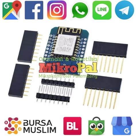 Jual D Mini WEMOS Mini NodeMcu M Bytes Lua WIFI IoT Board Based ESP Kota Palembang