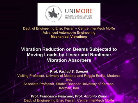 Vibration Reduction On Beams Subjected To Moving Loads By Linear And Nonlinear Vibration