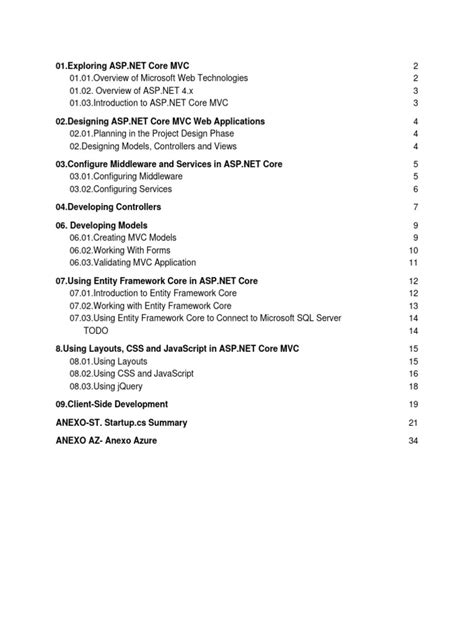 Core Mvc Pdf