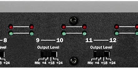 Aviom AN 16 O V 4 16 Channel Analog Output Module AN 16 O V 4