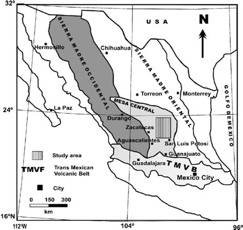 Unveiling The Sierra Madre Occidental A Map Guide