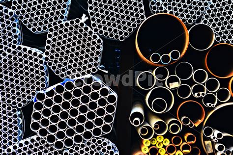 파이프 산업 제조업 금속 창고 사진이미지일러스트캘리그라피 Space작가