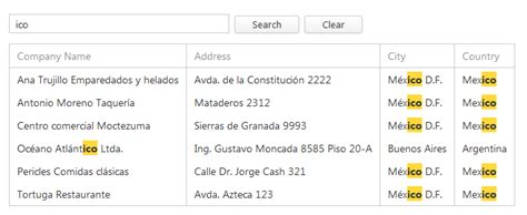 Grid View Search Panel Aspnet Web Forms Controls Devexpress Documentation