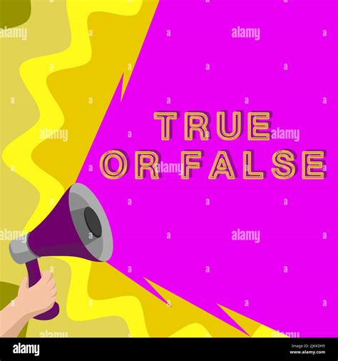 Writing Displaying Text True Or False Word Written On Decide Between A Fact Or Telling A Lie