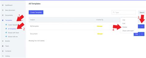 How To Delete A Template Grabsign Support Forum