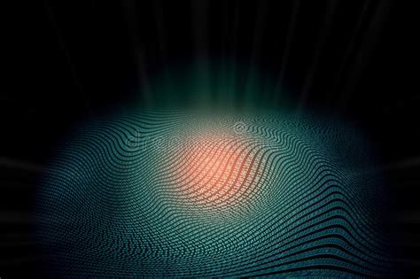 Abstract Binary Zero One Code Text In Wave Format With Power Energy In