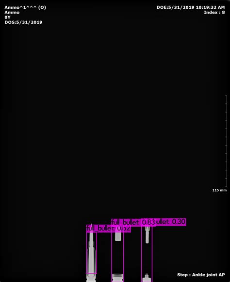 sample detection and classication results of applying tiny yolov4 on