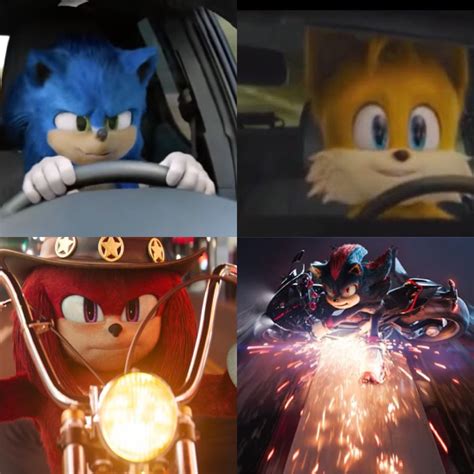 Sonic Characters Driving By Gothnebula On Deviantart