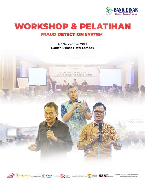 Workshop And Pelatihan Fraud Detection System Bprs Dinar Ashri