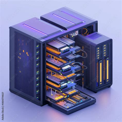 Data Center Power Scalability Facility Virtualization Scalable Server Racks And Battery Backup