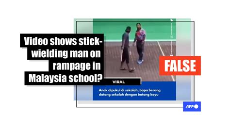 Footage Of Safety Training Exercise At Malaysia School Falsely Shared As Rampage Fact Check