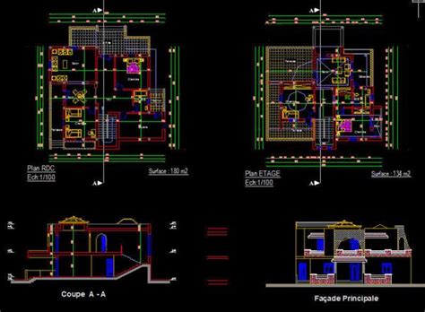 نقشه مجموعه های مسکونی آپارتمانی خانه ویلا پکیج نقشه اتوکد مجموعه 50 طرح ویلایی اجرایی