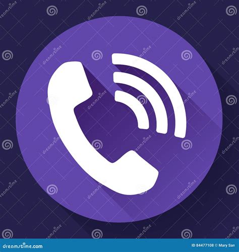 Incoming Phone Call Vector Icon Stock Vector Illustration Of Speaker Retro 84477108