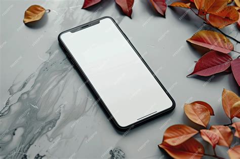 Smartphone App Ui Presentation Mockup Premium Ai Generated Image