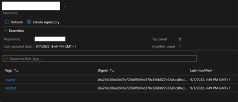 Azure Container Registry Acr Purge Untagged Is Removing All