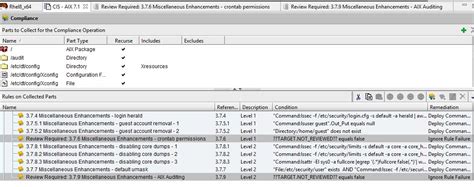 Truesight Server Automation Tssa Compliance Rules For Aix With