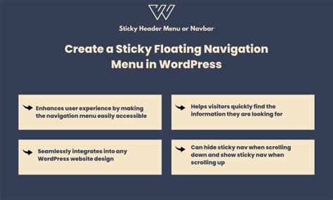 Create A Sticky Floating Navigation Menu In Wordpress By Disizmeanupg Fiverr