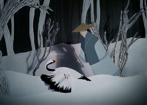 Tsuru No Ongaeshi Japanese Folktale Kyuhoshi