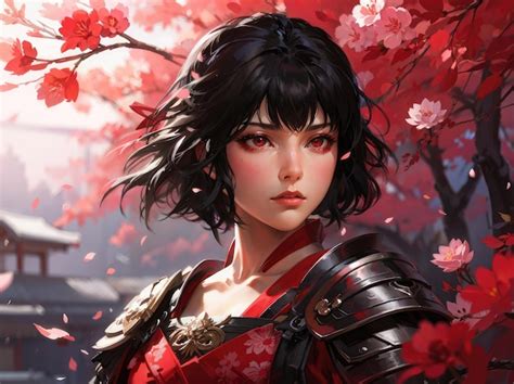 Premium Ai Image Anime Girl With Armor