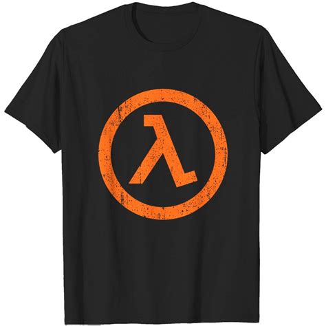 Half Life Lambda Symbol Half Life Lambda Symbol T Shirt Sold By