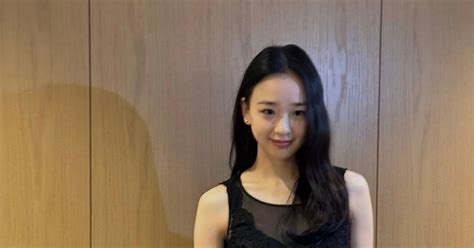 손연재 우아한 블랙 시스루 드레스 자태‥출산 후에도 요정 몸매