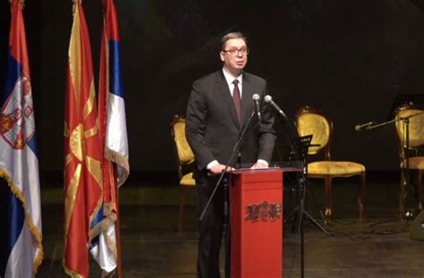 Вучиќ за Македонија коспонзор на резолуцијата за Сребреница Веројатно тоа е благодарност за