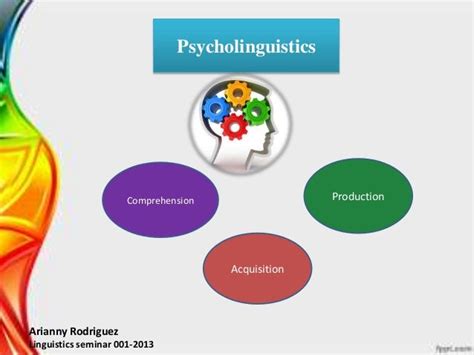 Psycholinguistics 1