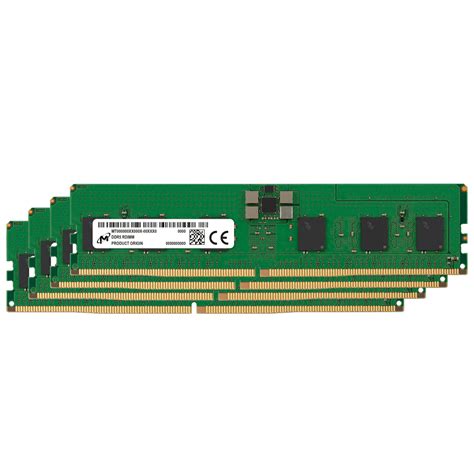 Micron 768gb Rdimm Kit 12 X 64gb Ddr5 4800 Trinware Custom Technology Solutions