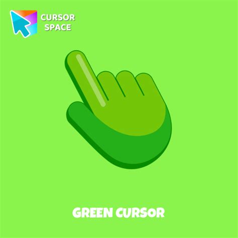 Custom Cursor Green Cursor Space Custom Cursor Green Cursor Space