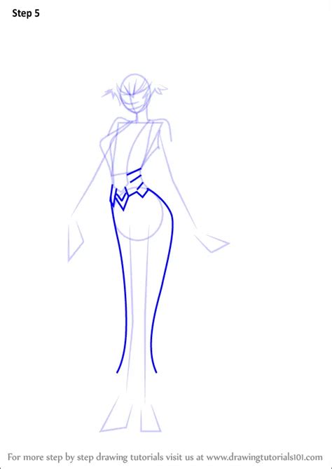 Step By Step How To Draw Ragyo Kiryuin From Kill La Kill