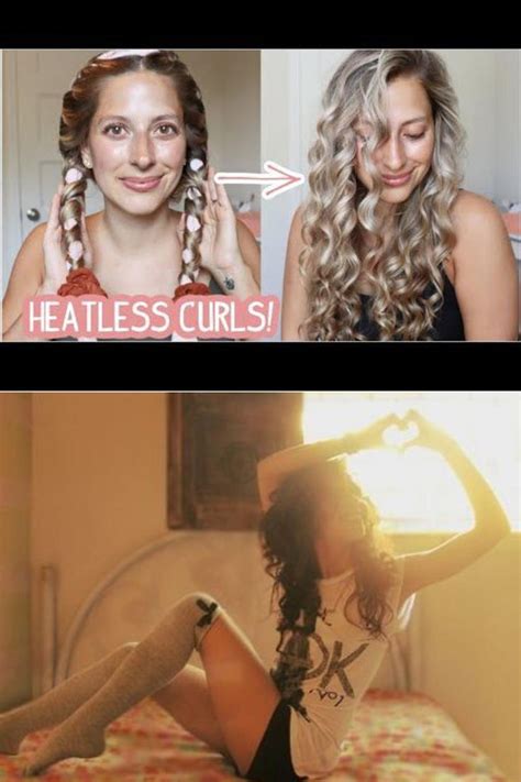 How To Create Perfect Overnight Heatless Curls With The Wrap Method