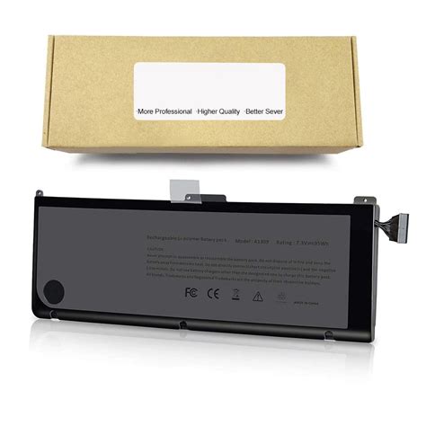 74v 95wh Laptop Battery For Apple Macbook Pro 17 A1297 A1309 2009 2010 Version Notebook