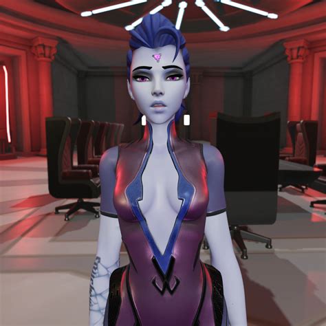 Sombra Uses Mind Hack Chip On Widowmaker By Hypnoraven On Deviantart