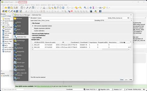 Delimited Text Preview Only Shows 2 Lines Issue 51019 Qgis QGIS GitHub
