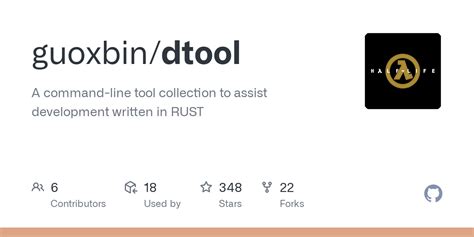 GitHub Guoxbin Dtool A Command Line Tool Collection To Assist Development Written In RUST