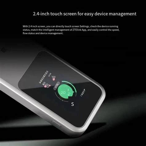 Zte Mu G Portable Wifi U Pro Mah W Fast Charge Wifi Mbps Mobile Hotspot G