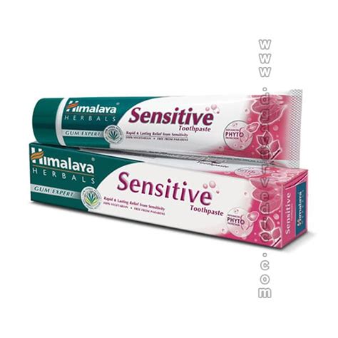 Himalaya Sensitive Toothpaste 80 Grams D G Ayurvedic Sangrah Ayurvedic Herbal Organic And