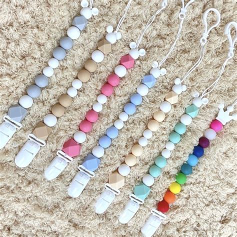 11실리콘 7컬러 이니셜 쪽쪽이클립 쥐돌이왕관 아이디어스