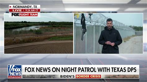 Fox News goes on night patrol with Texas DPS along southern border | Fox News Video