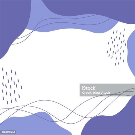 매우 페리 색상의 추상적 인 배경 2022 년 의 트렌디 한 색상의 미니멀 한 배너 파란색에 대한 스톡 벡터 아트 및 기타 이미지 파란색 0명 개념 Istock