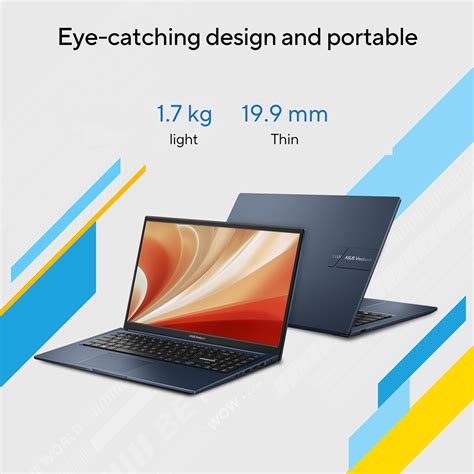Asus Vivobook Sleek And Powerful Laptop For Professionals And Students