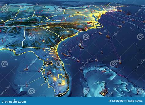 Visualizing Ecosystems And Interconnections In Networks Stock